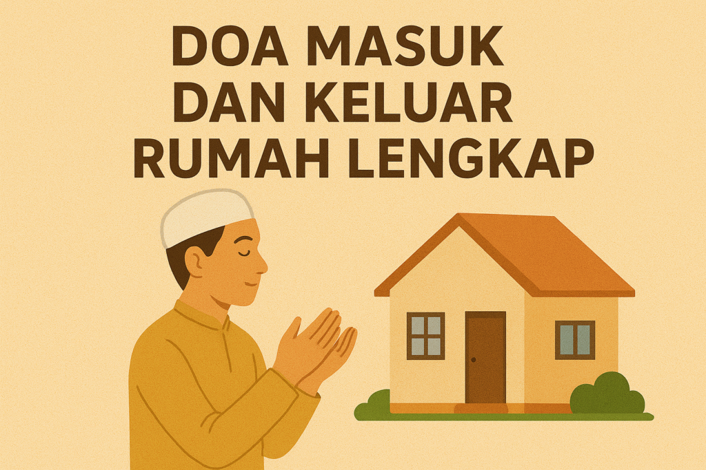 Doa Masuk Dan Keluar Rumah Lengkap Dengan Artinya