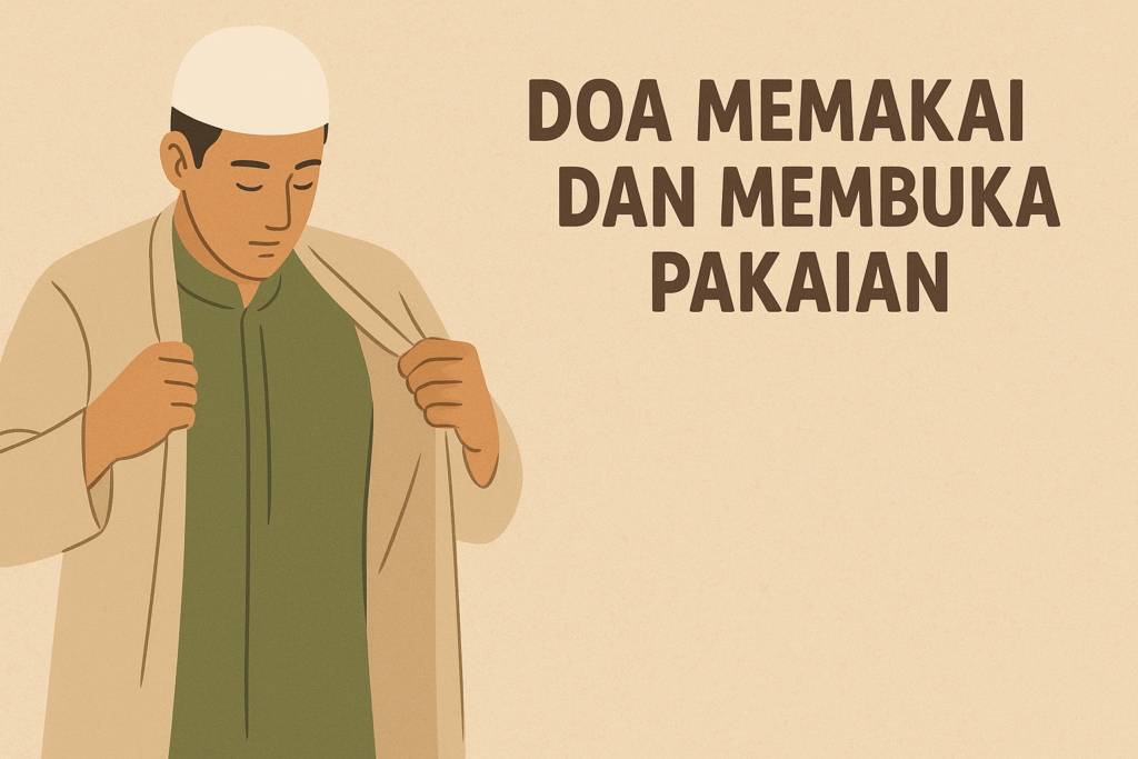Doa Memakai dan Membuka Pakaian: Lengkap Arab dan Latin